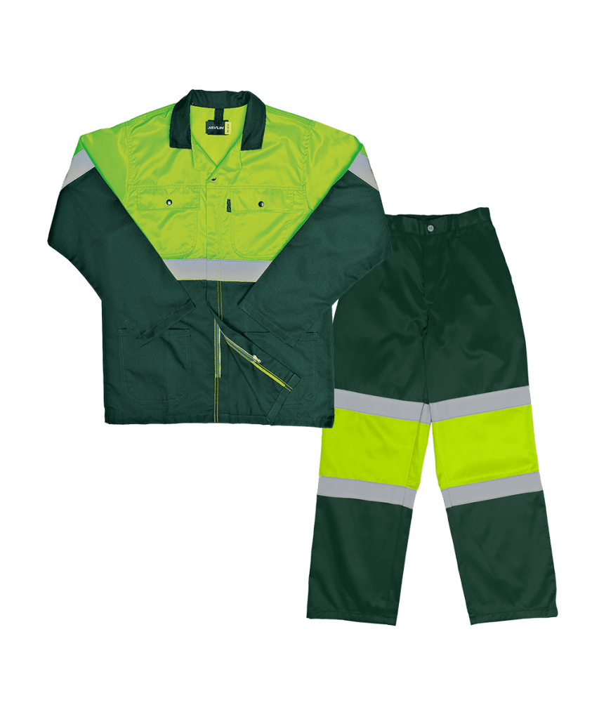 Hi-Vis Two Tone Conti Suit SABS Specification